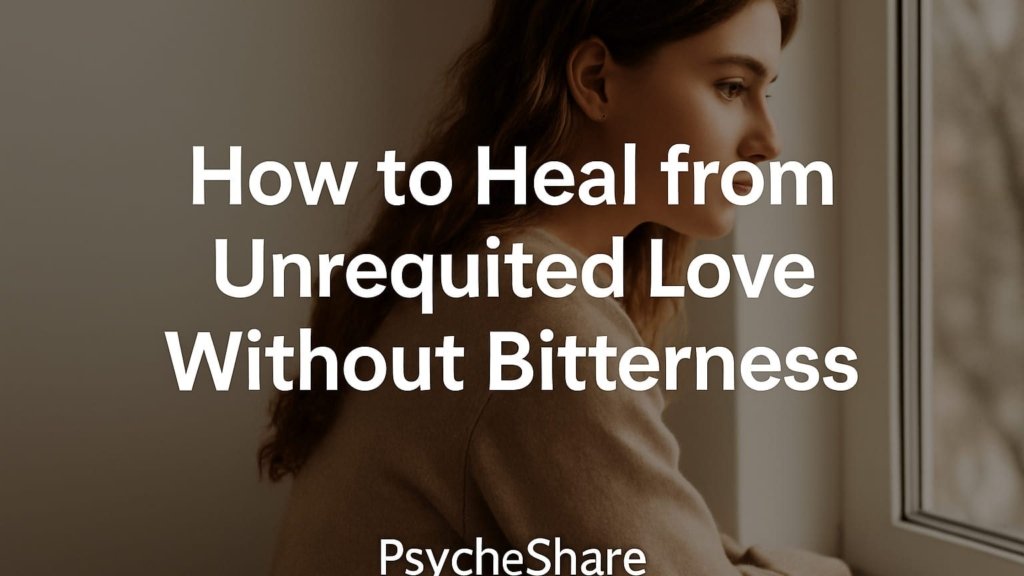 How to Heal from Unrequited Love Without Bitterness - PsycheShare